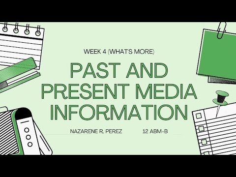 MIL: Past and Present Media Information