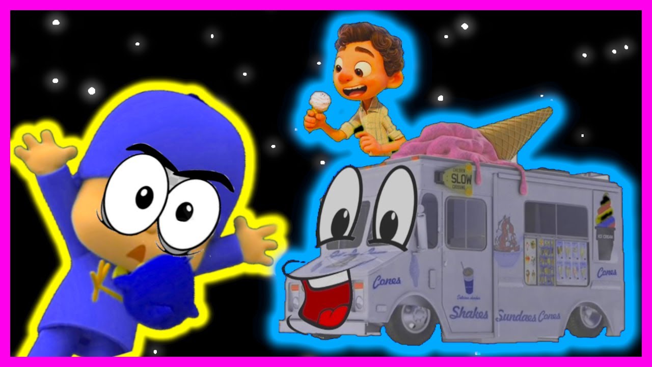 Pocoyo & Luca 2021 & Ice Cream Truck - Sound Variations #12 - YouTube