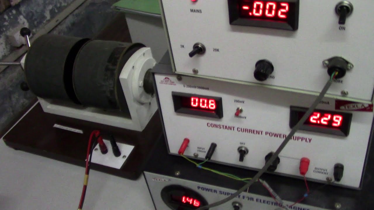 Hall Effect Experiment - YouTube