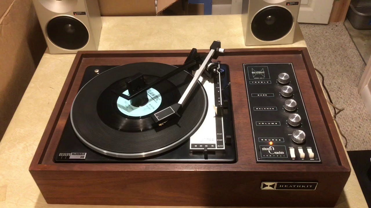 Heathkit AD 17 Vintage Record Player - YouTube