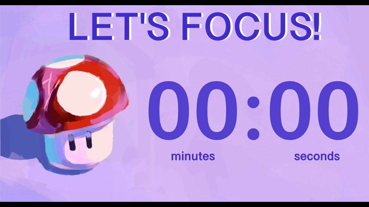 2 hours pomodoro - 30/10 timer - super mario theme - study with Mr ...