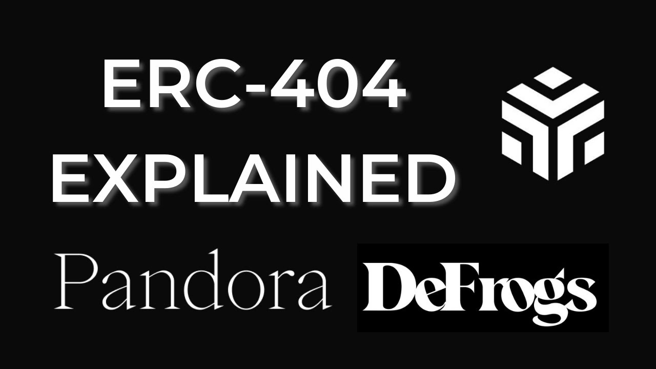 ERC404 Explained: NFTs With Liquidity + Pandora / ANON / DeFrogs - YouTube