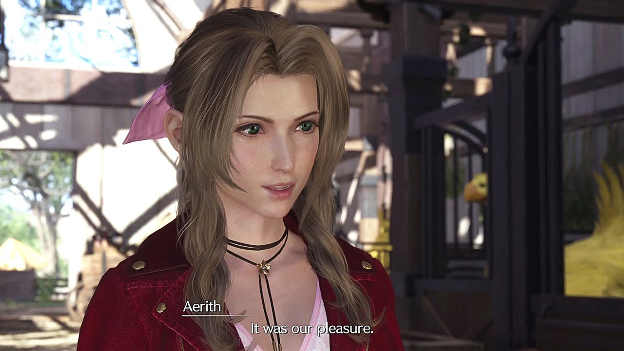 Aerith & Cloud helps Chloe | Final Fantasy 7 Rebirth - YouTube