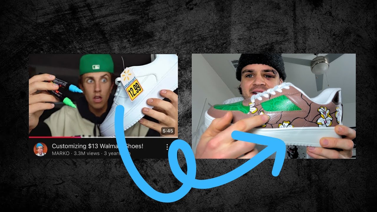 RECREATING MARKO’S WALMART CUSTOMS! - YouTube