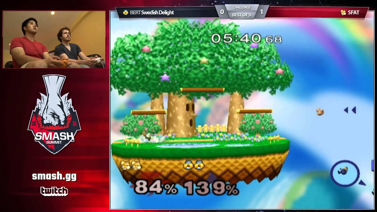 Swedish Delight vs SFAT - Challenge Duel - Smash Summit Day 2 - YouTube