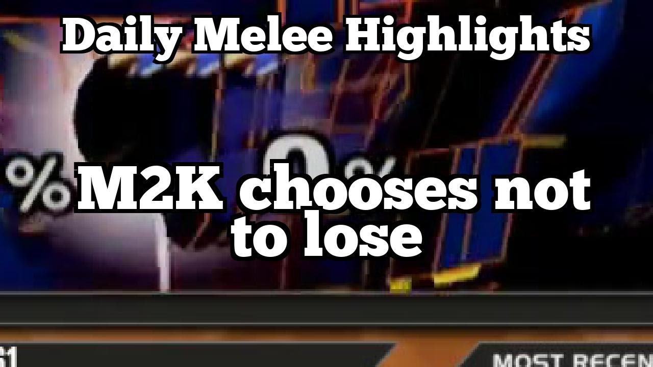 Daily Melee Highlights: M2K chooses not to lose - YouTube