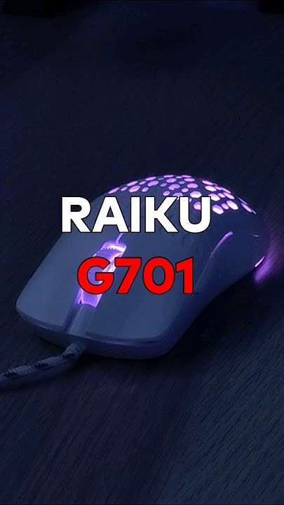 RAIKU G701 #mause #mausebarato #mausegamer #raiku #temu #accesorios #perifericos - YouTube