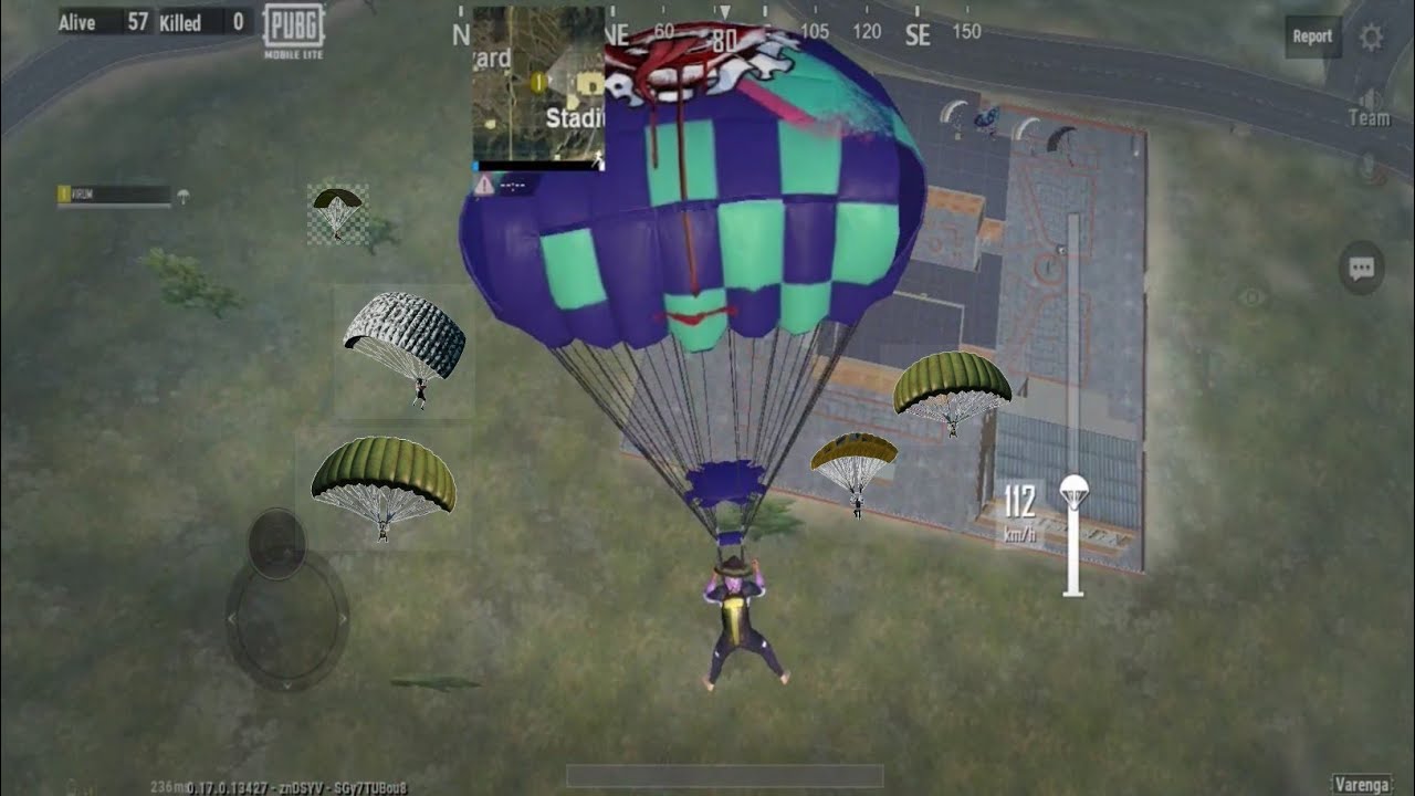 BEST LANDING ON STADIUM | PUBG MOBILE LITE | SOLO VS SQUAD GAMEPLAY ...
