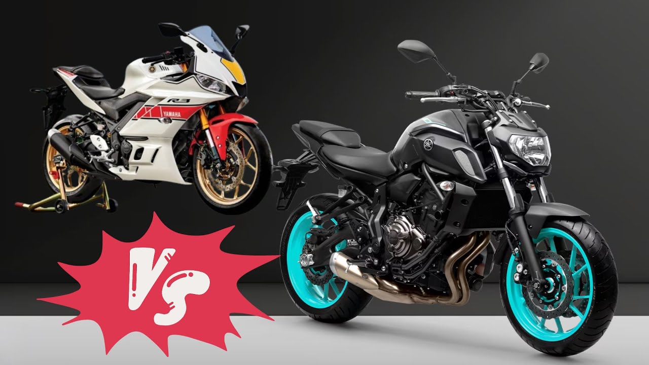 MT07 VS R3 | QUAL A MELHOR OPÇÃO PARA COMPRAR EM 2024? - YouTube