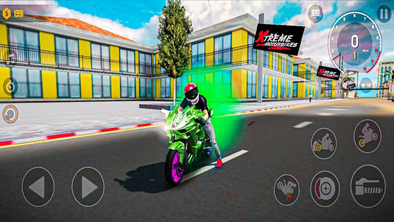 Xtreme motorbike game | kawasaki ninja stunts bike | bike racing game ...
