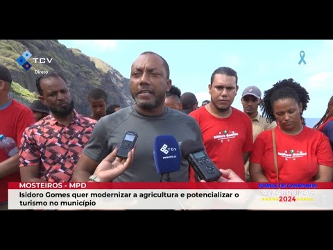 Mosteiros: Isidoro Gomes quer modernizar a agricultura e potencializar ...