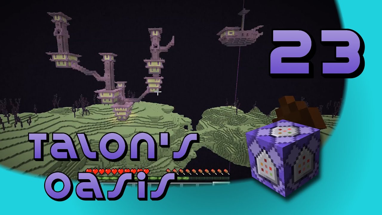 Purpur for Structure Blocks - Talon's Oasis - Ep 23 - YouTube