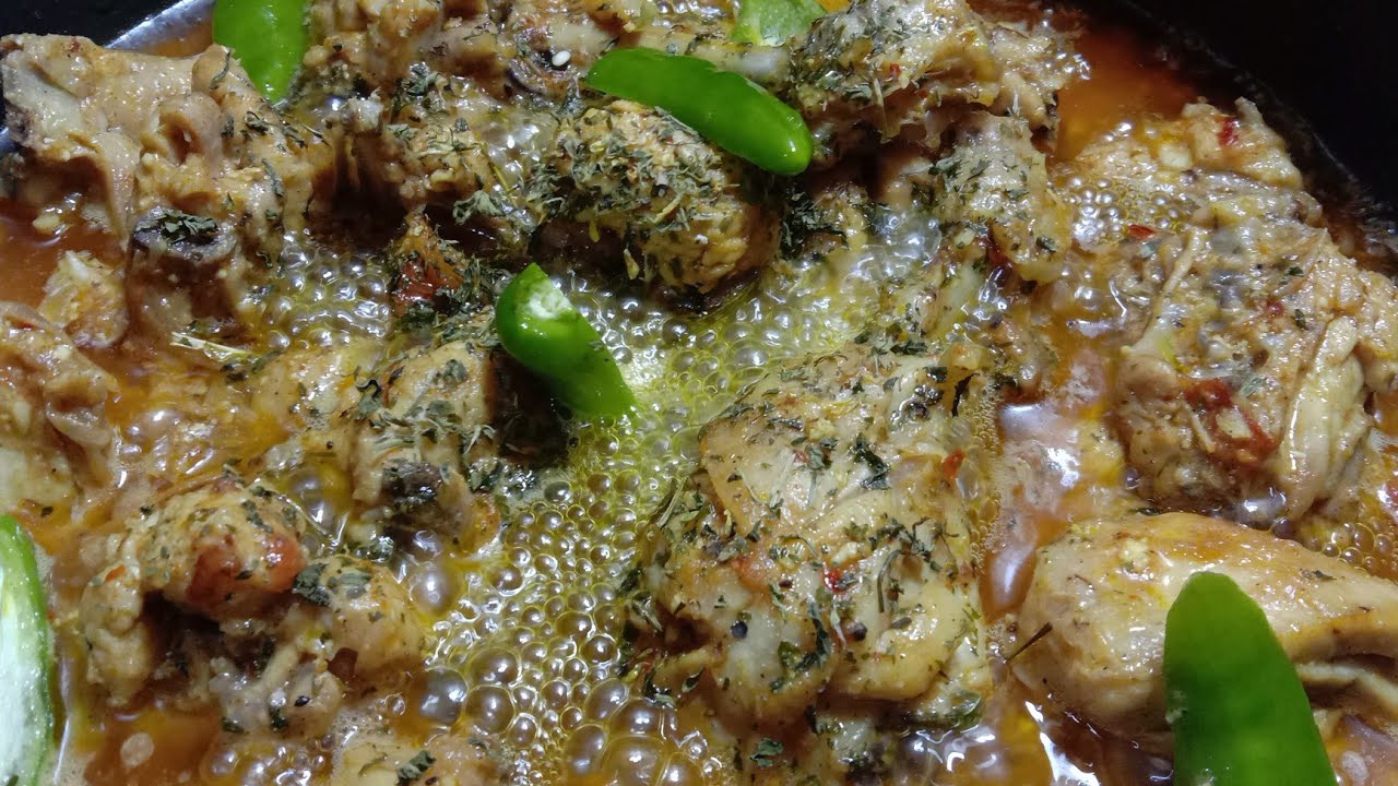 Mughlai chicken karahi by sana Yameen , Shinwari chicken karahi , ek ...