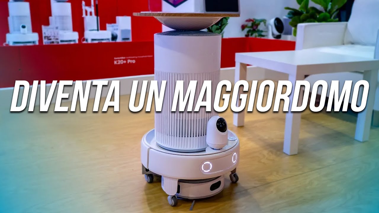 IL PRIMO ROBOT domestico MULTITASKING AL MONDO - YouTube