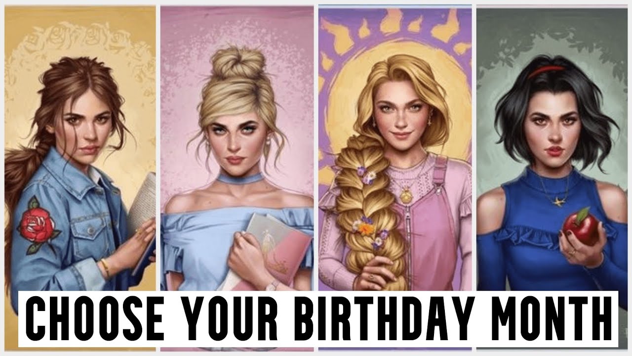Choose Your Birthday Month To See Which Glow Up Disney Princess Are You ...