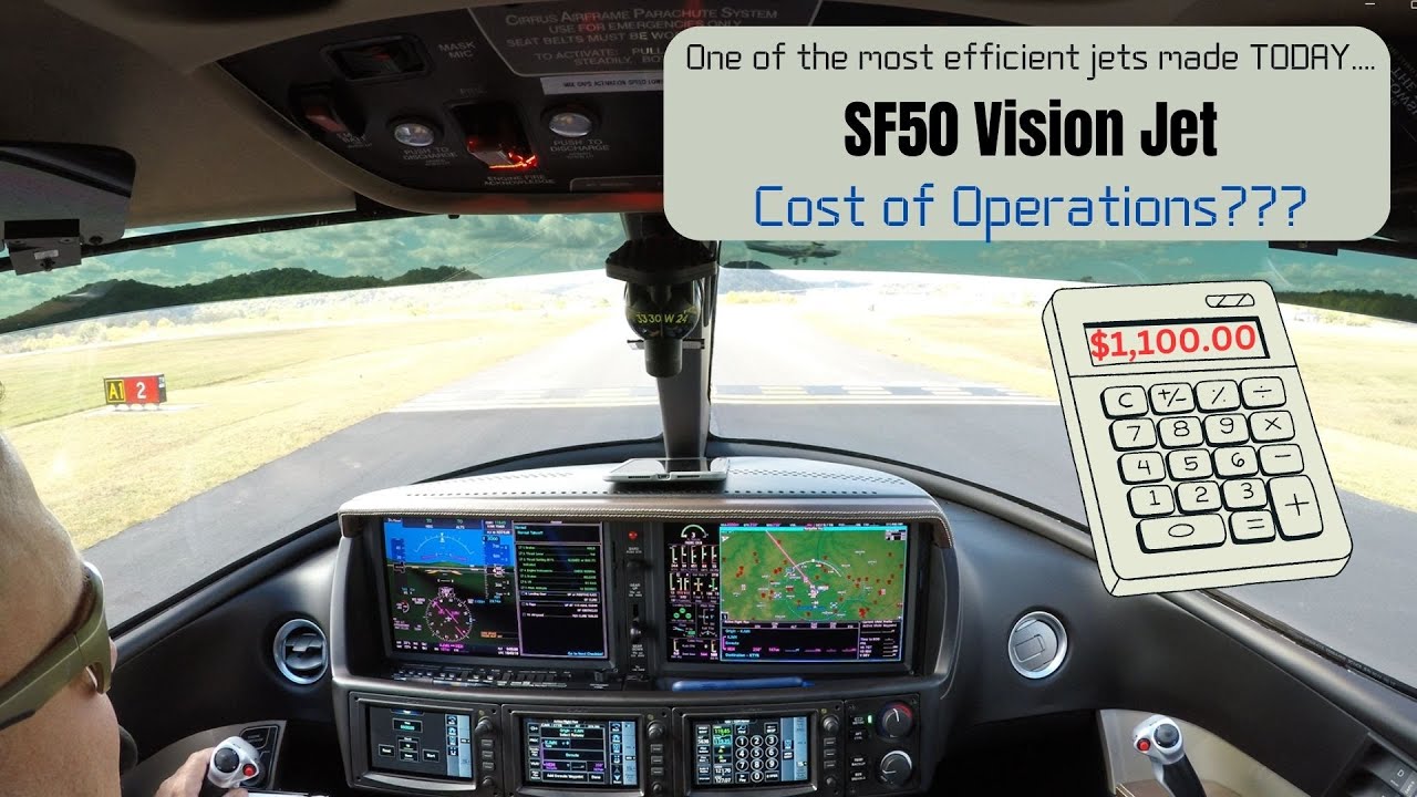 SF50 Vision Jet Cost of Operations... Questions Answered... - YouTube