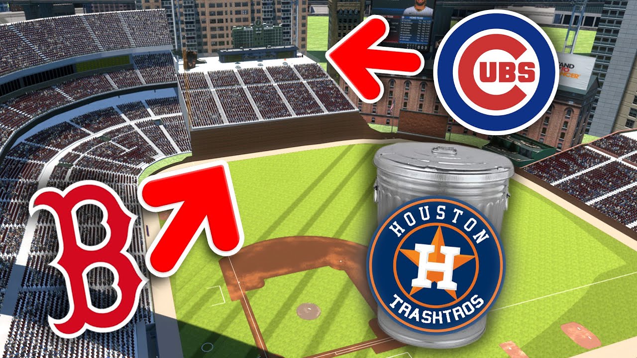 All 30 MLB Stadiums Combined Together MLB The Show Stadium Creator ...