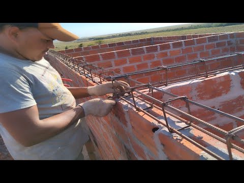 cómo armar y colocar las caja y los hierros para cargar un encadenado ...