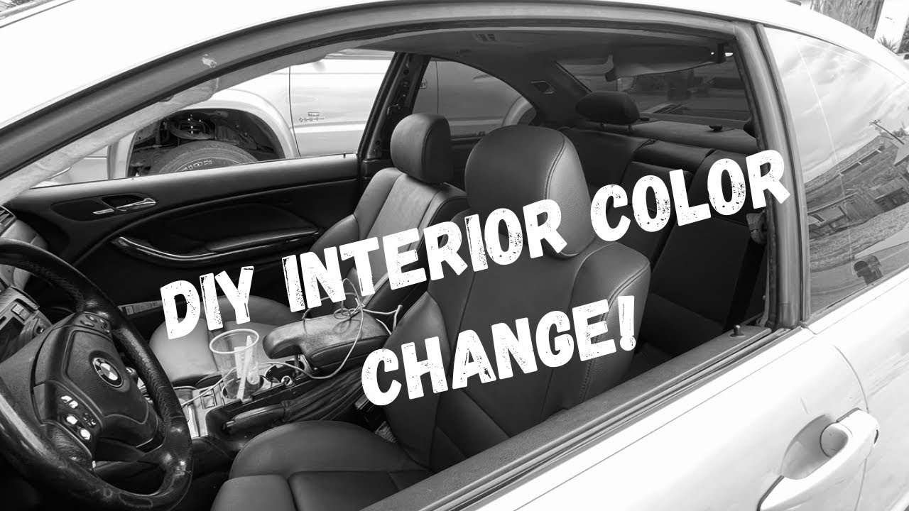 HOW TO CHANGE YOUR INTERIOR COLOR - YouTube
