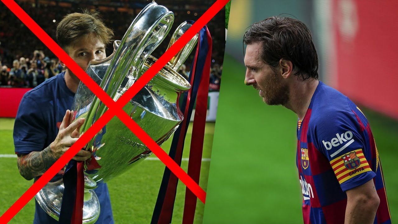Dlaczego FC Barcelona nie wygra Ligi Mistrzów według Messiego? - YouTube