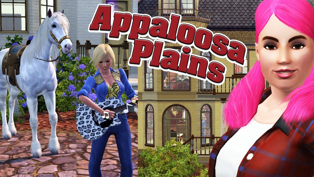 The Sims 3 House Tour - Appaloosa Plains Homes - Town from Pets ...