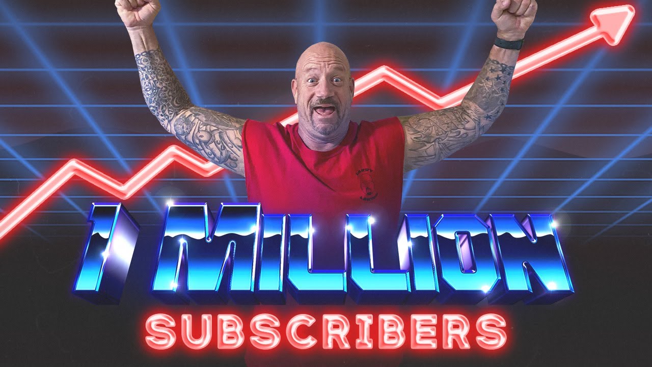 Celebration Video for 1 MILLION SUBSCRIBERS - Larry Lawton's Reaction ...