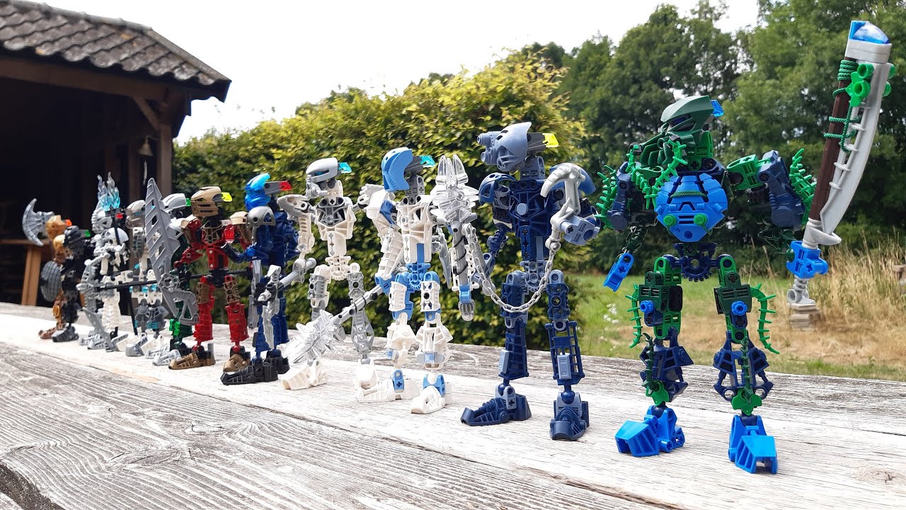 BIONICLE - All 11 Toa Mangai MOCs + Free instructions! - YouTube