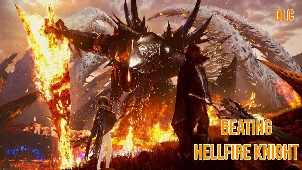 Hellfire Knight - Code Vein DLC - YouTube