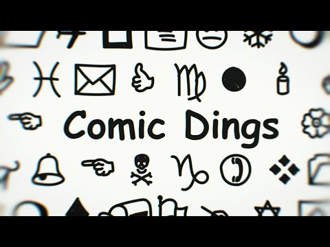 Comic Dings (Font Trailer) - YouTube