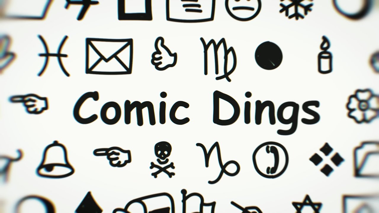 Comic Dings (Font Trailer) - YouTube