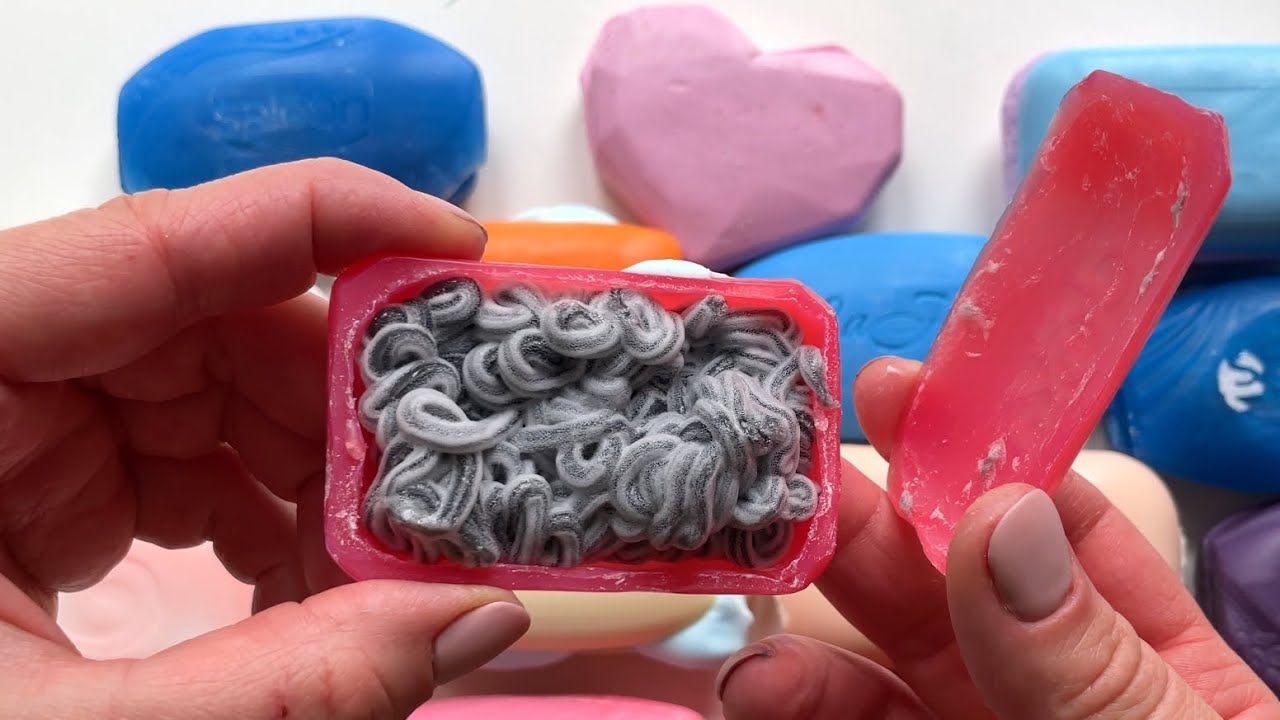 Breaking soap boxes with EXXE shaving gel and foam - YouTube