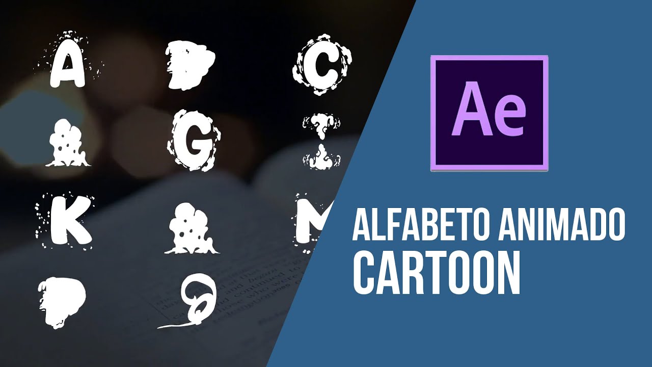 PACK DE LETRAS ANIMADAS ESTILO CARTOON (After Effects) - YouTube
