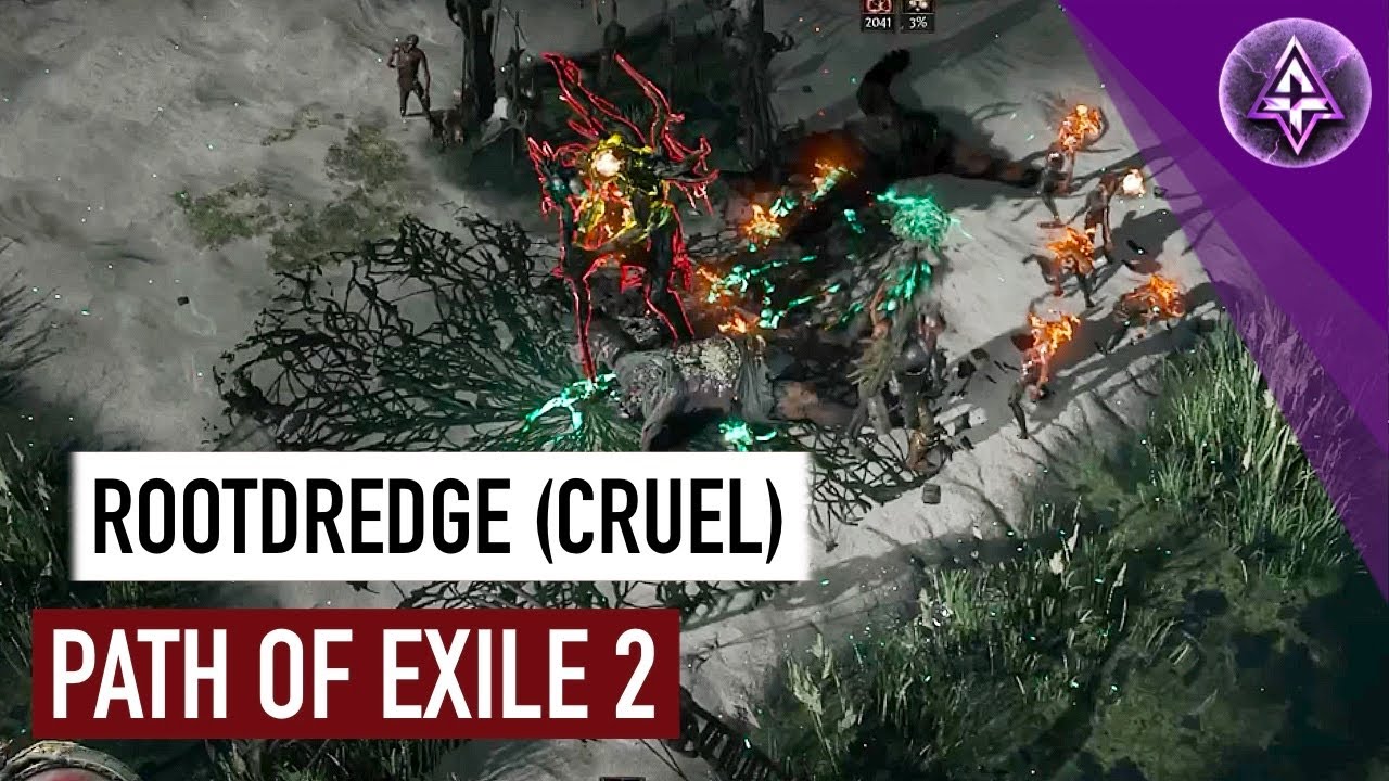 Path of Exile 2 - Rootdredge (Cruel Difficulty) - Boss Fight - YouTube