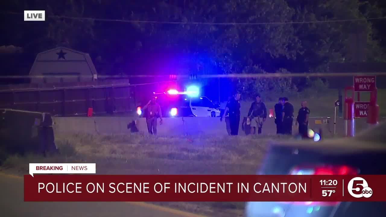 Multiple police agencies on scene for incident in Canton - YouTube