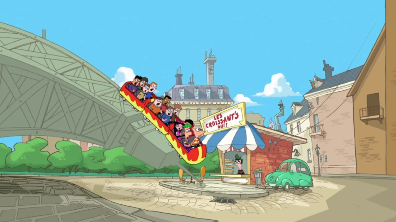 Carl Wheezer Asks Phineas and Ferb About Their Croissant - YouTube