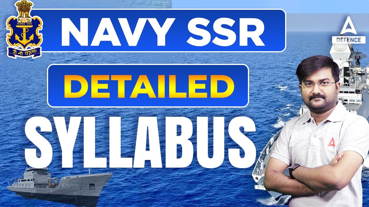 Indian Navy Syllabus 2023 | Indian Navy [ SSR / MR ] Detailed Syllabus ...
