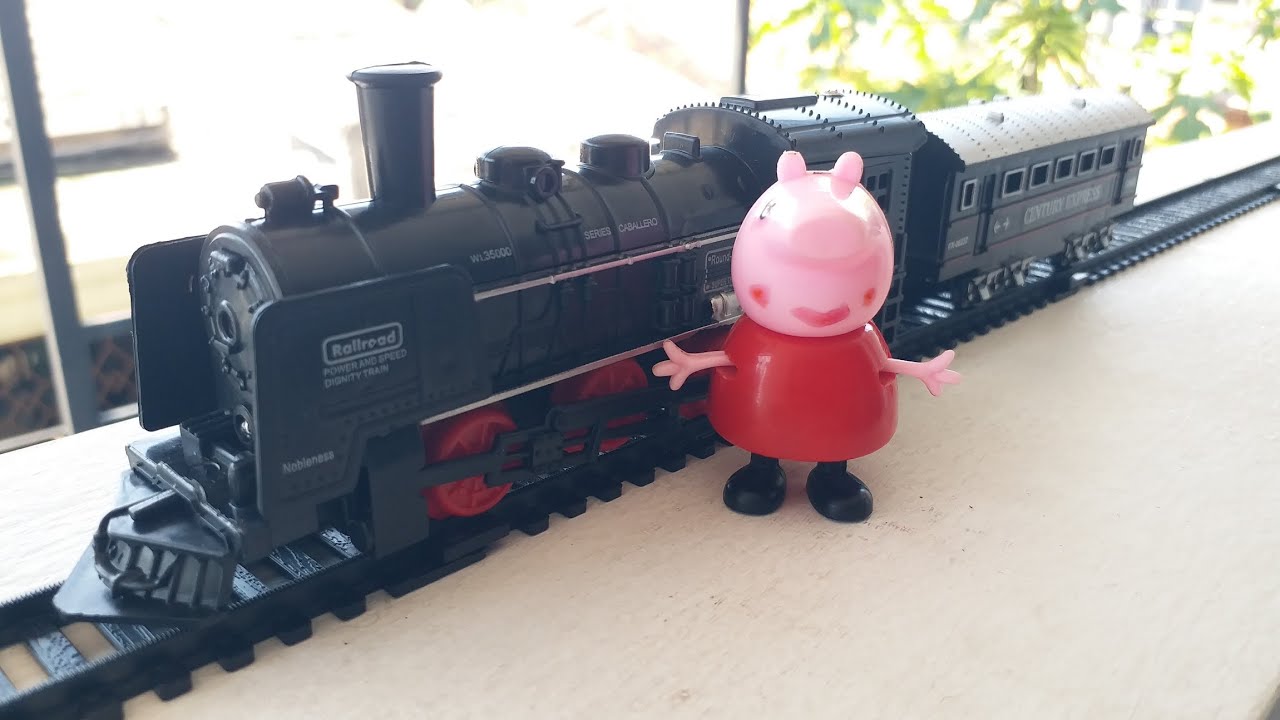 Train Railway Peppa Pig Train Video - YouTube