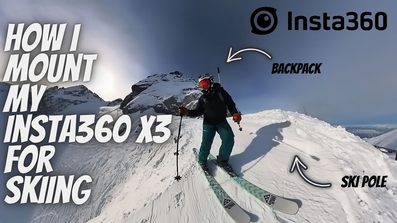 Master the art of mounting Insta360 X3 or X4 cameras for skiing - YouTube