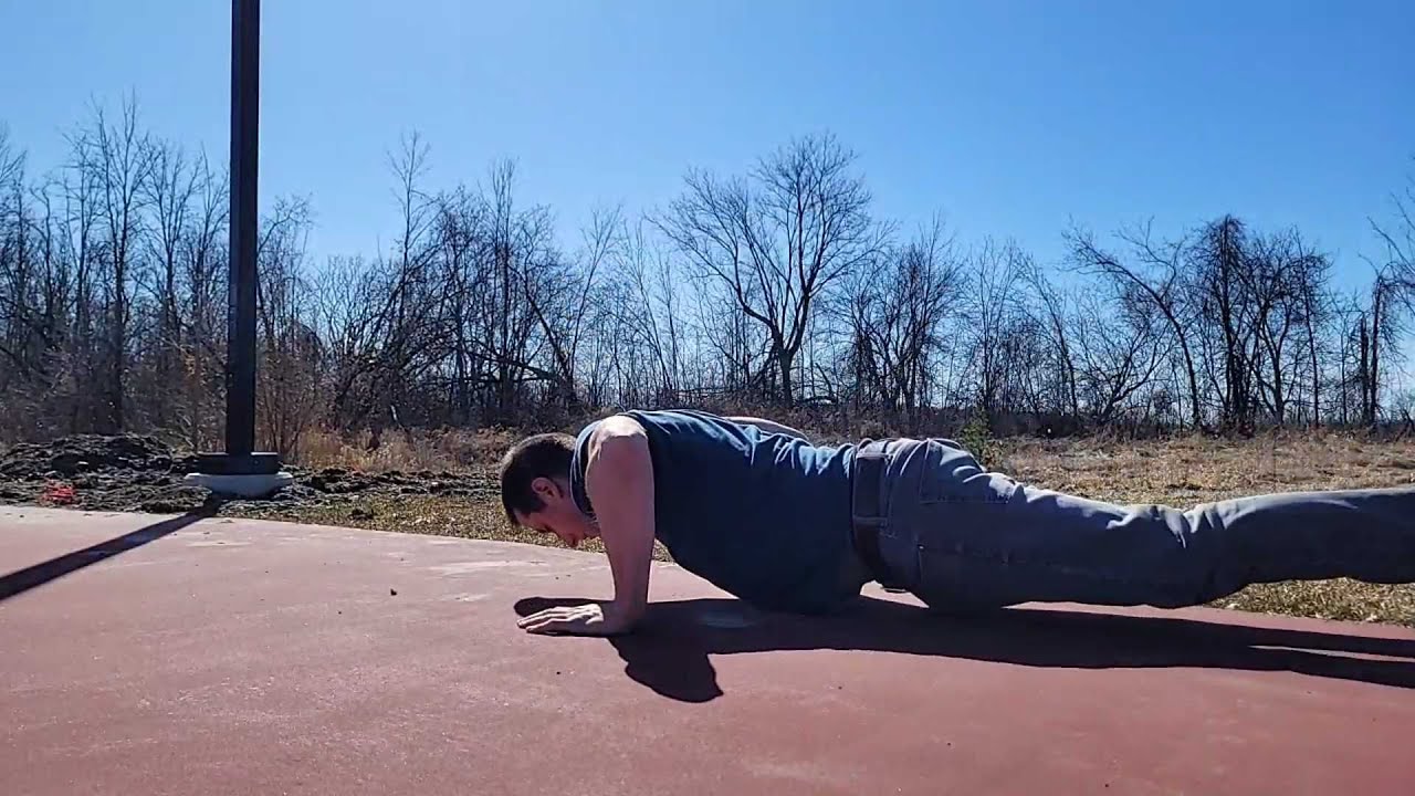 50 Pushups - Stationary Body-Arch Stretches Throughout - Inspired by ...