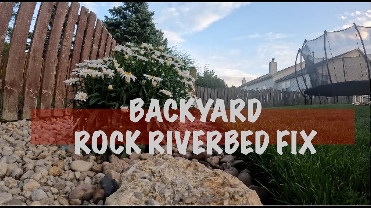 Backyard Riverbed Fix - YouTube
