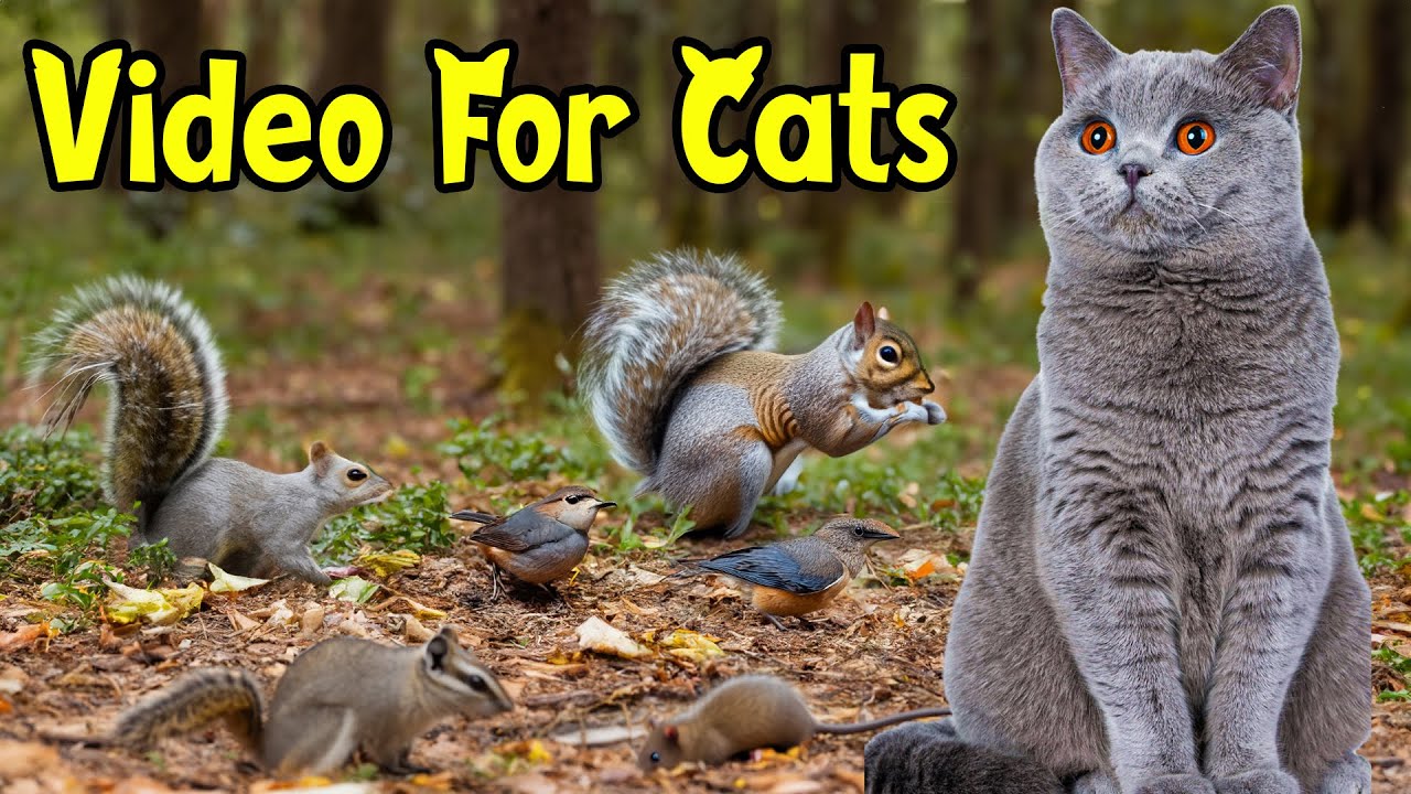 Cat TV ~ Mice Videos for Cats to Watch Extravaganza 🐭 Mouse Fun - YouTube