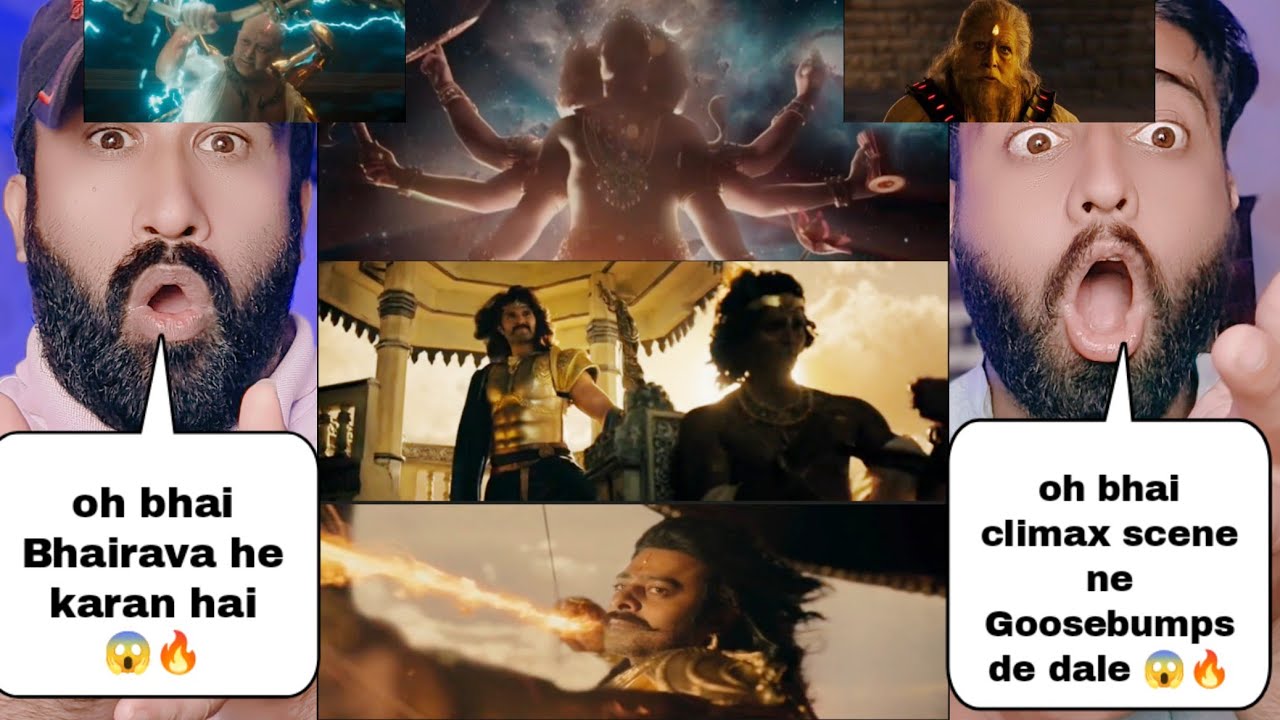 Kalki 2898 AD Movie Mass Climax Scene | Arjun Vs Karan Fight | Bhagwan ...