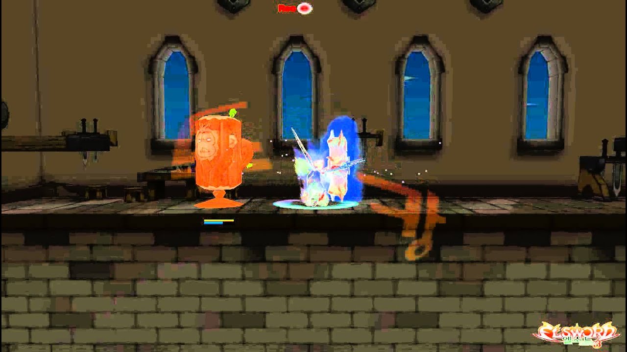 Elsword - Artillery Strike - Missile Shower - after Power Balance - YouTube