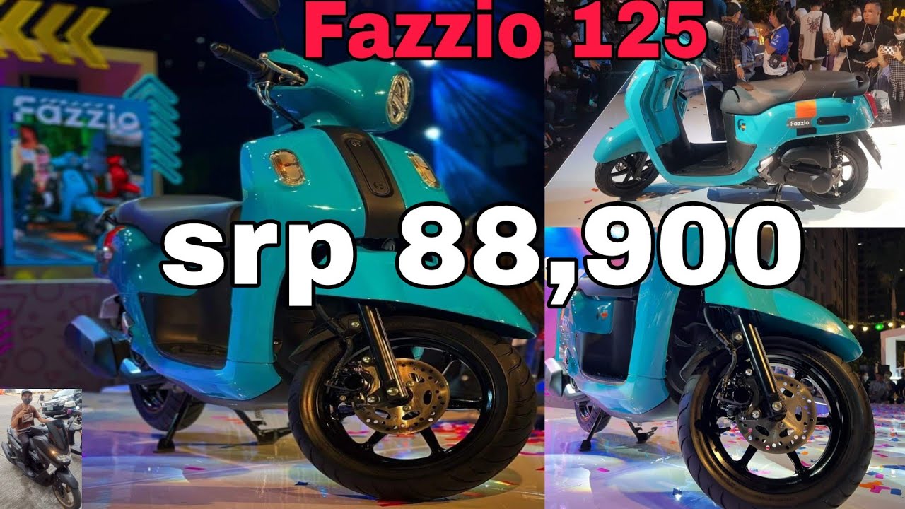 Yamaha Mio Fazzio 125 | 2022 Model Philippines | Srp 88,900 Php - YouTube