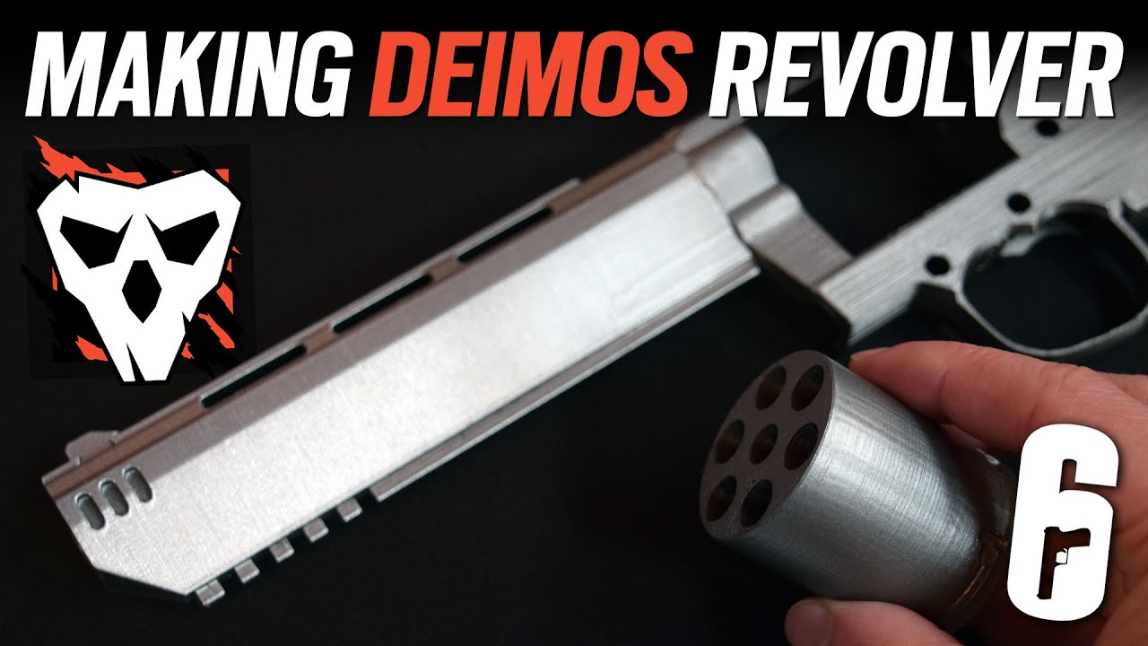 Making Deimos Revolver - Vendetta - 3D Printed - Rainbow Six Siege ...