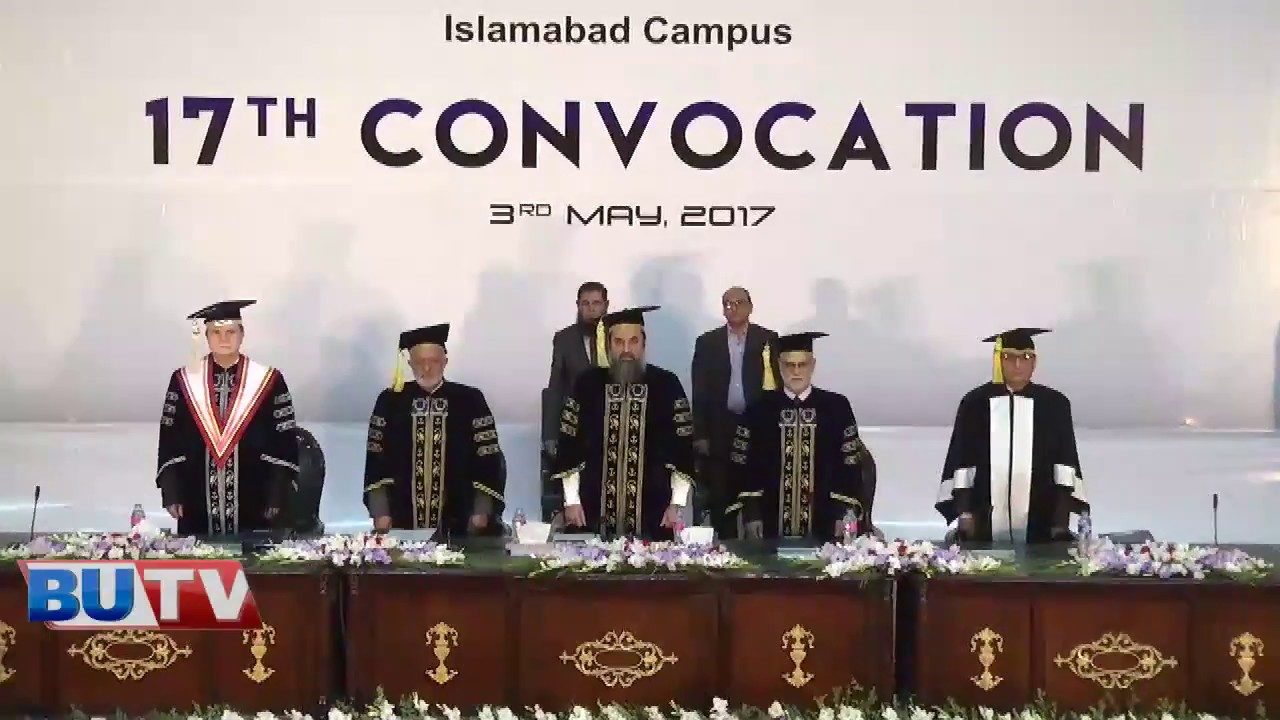 Bahria University 17 Convocation 2017 ( News Pacakge) - YouTube