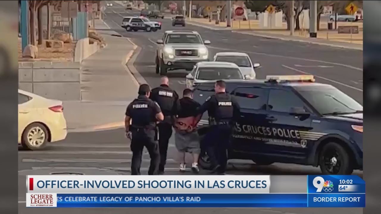 LCPD reports Officer Involved Shooting near NMSU - YouTube