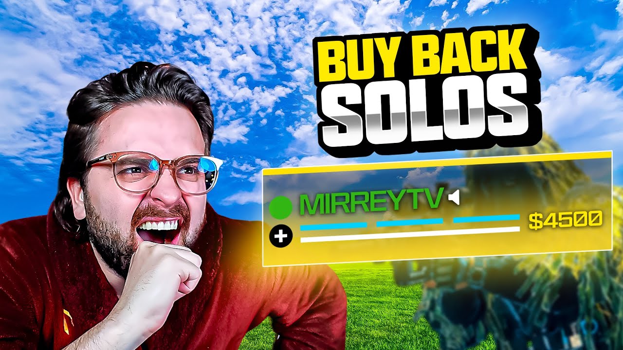 Las MEJORES partidas de BUY BACK SOLOS en WARZONE - YouTube