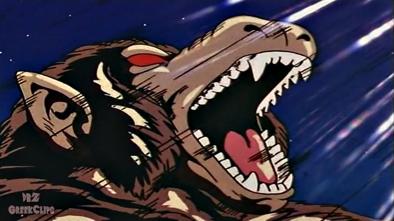 DBZ Greek - Gohan Transformate Into Great Ape (Episode 8) - YouTube
