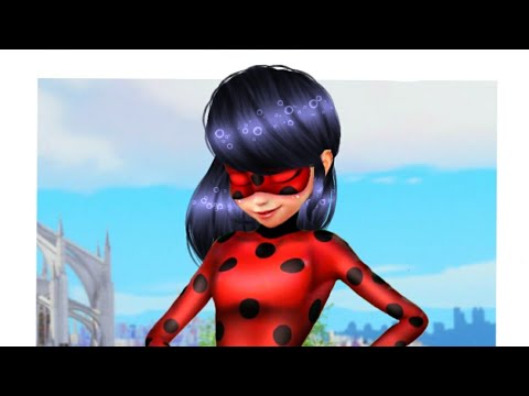 Miraculous Ladybug SpeedEdit: new hair style!! - YouTube